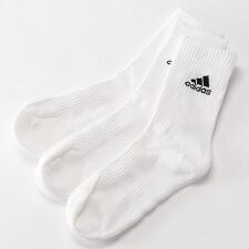 【adidas】クッション クルー ソックス 3足組み | アディダス(adidas) | マルイウェブチャネル