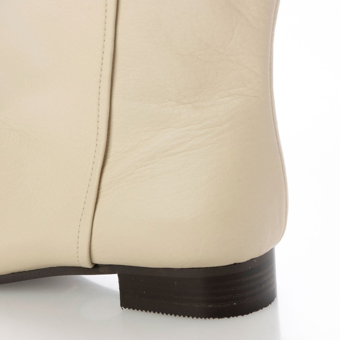 23秋冬フラット本革ルーズフィットショートブーツ | ワークス(works