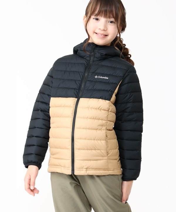 Columbia/ 【KIDS】パウダーライトII フーデッドジャケット
