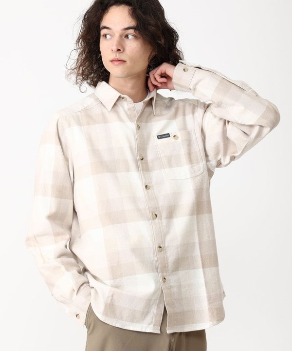 Columbia/ シルバーリッジユーティリティライトプレイドロングスリーブ