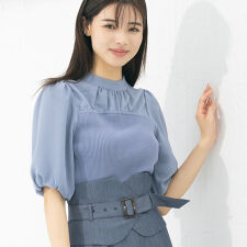 ブラウスドッキングバルーン袖ニット/MM328310 | ミッシュマッシュ(MISCH MASCH) | マルイウェブチャネル