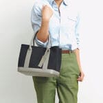 【キャンバス×合皮S】カシュカシュ 整理整頓上手なバッグ！パーテーションキャンバストートバッグ | カシュカシュ(cache cache) | 01-00-63290 | ファッション通販 ...