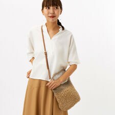 カシュカシュ cachecache / 切り替え編みワンハンドル2wayミニトート | カシュカシュ(cache cache) | 01-00-78860 | ファッション通販 マルイウェブチャネル