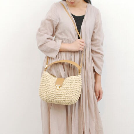 カシュカシュ cachecache / 差し込みフラップ2wayワンハンドルクロッシェトート | カシュカシュ(cache cache) | 01-00-78880 | ファッション通販 ...