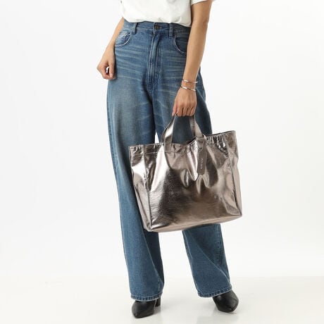 【A4ファイル対応】カシュカシュ cachecache / ソフトメタリックショッパートート | カシュカシュ(cache cache) | 01-00-79510 | ファッション通販 ...