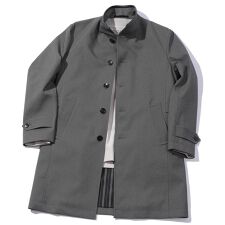 スタンドカラーバーズアイボンディングコート | メンズビギ(MEN'S BIGI) | マルイウェブチャネル