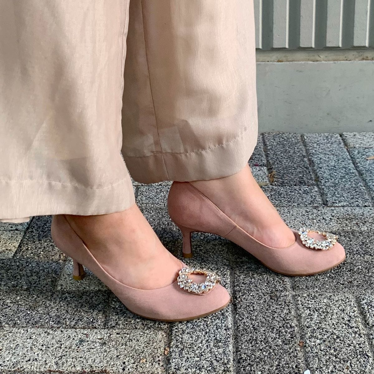 アウトレット◇5cmヒール◇骨格ウェーブパンプス | ブリジット