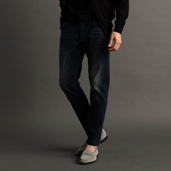 ex/tra】PUコーティング ストレッチカラーデニム | ムッシュニコル