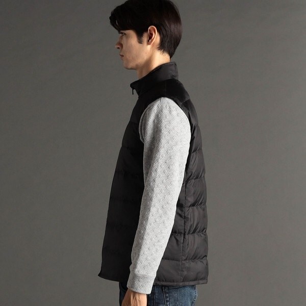 ex/tra】カルゼボンディング ダウンライナー付 スタンドカラーコート