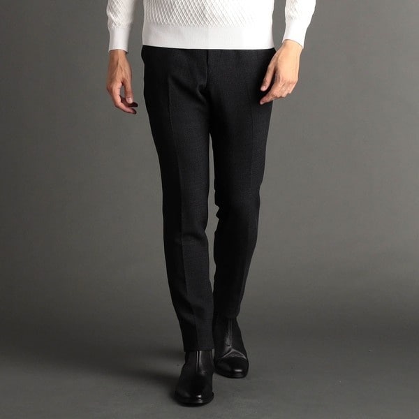 ex/tra】ハニカムジャカード セットアップパンツ | ムッシュニコル