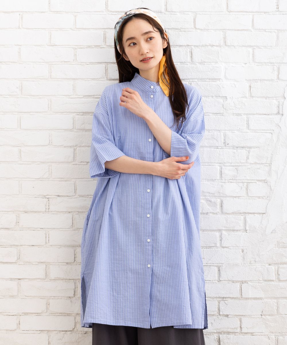 大きいサイズ】 15号(3L) THE Korner キーネックシャツ | サブ