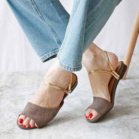 【23春夏新作】2WAYフラットサンダル | フィン(Fin) | 232-08-9711 | ファッション通販 マルイウェブチャネル