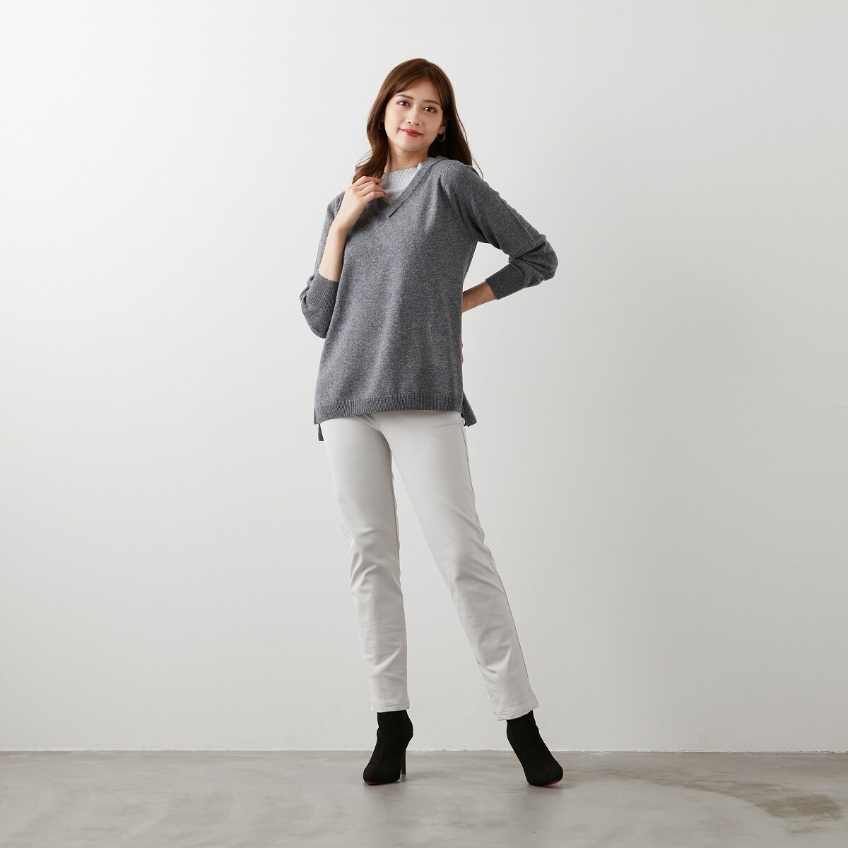 裏起毛メリルパンツ サイズ展開 | ラ・クープ(LACOUPE) | マルイウェブ