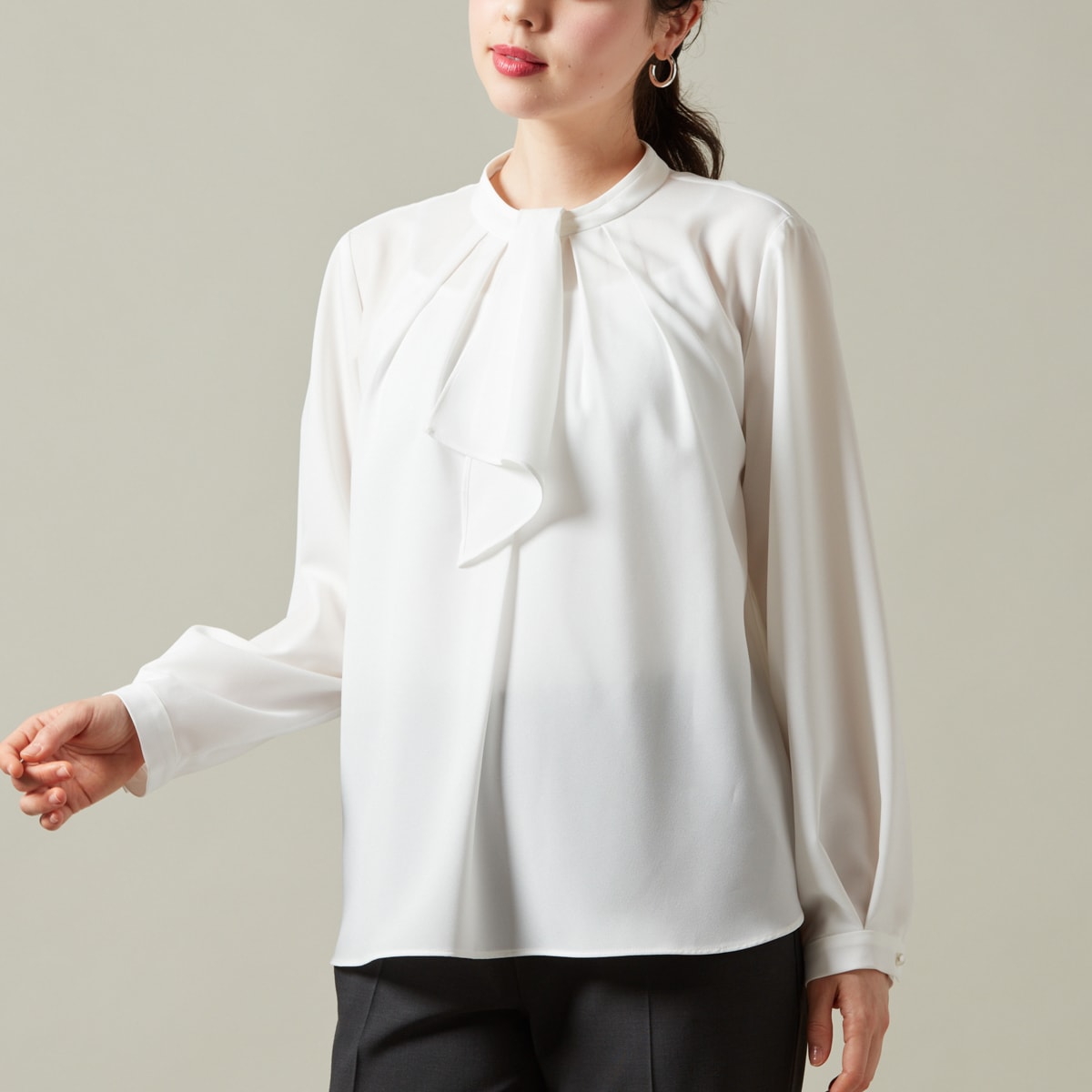 ラ・クープ（LACOUPE）/取り外しボウタイブラウス 取り外しボウタイブラウス | ラ・クープ(LACOUPE) | マルイウェブチャネル