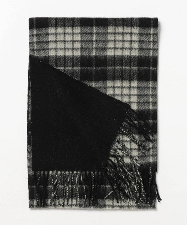 カシミヤ混チェックマフラー | ユニオンステーション(UNION STATION