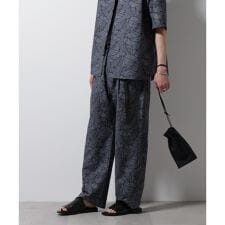 ボタニカルパターンサッカーイージーパンツ(セットアップ可) | ナノユニバース(NANO universe) | マルイウェブチャネル