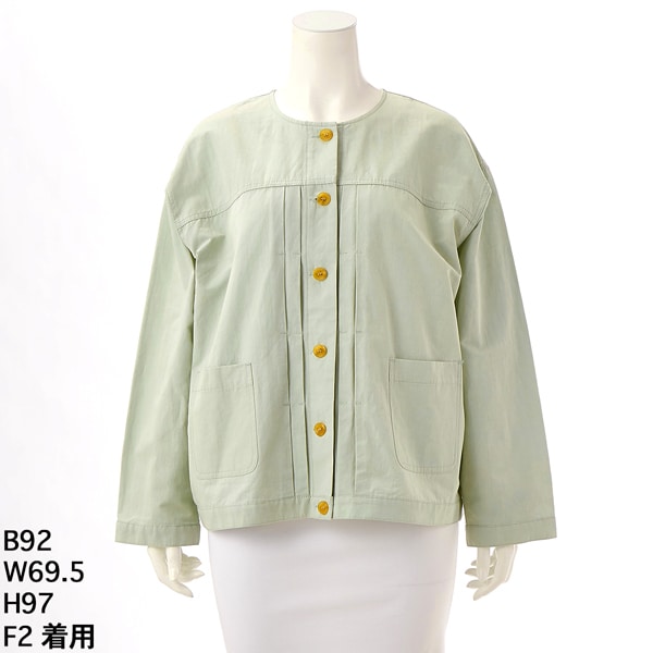 アル・ディ・ラ（AL DI LA）/【洗える】綿麻ライトジャケット 洗える】綿麻ライトジャケット | アル・ディ・ラ(AL DI LA) | マルイ