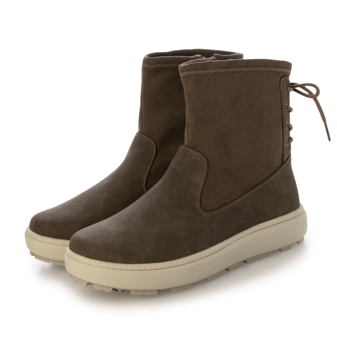 EVOL】本革トラックソールホワイトステッチブーツ IT8097 | EVOL