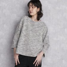 スラブツィードジャージカットソー≪洗濯機で洗える≫ | ラエフ(la.f...) | 3607-27027 | ファッション通販 マルイウェブチャネル