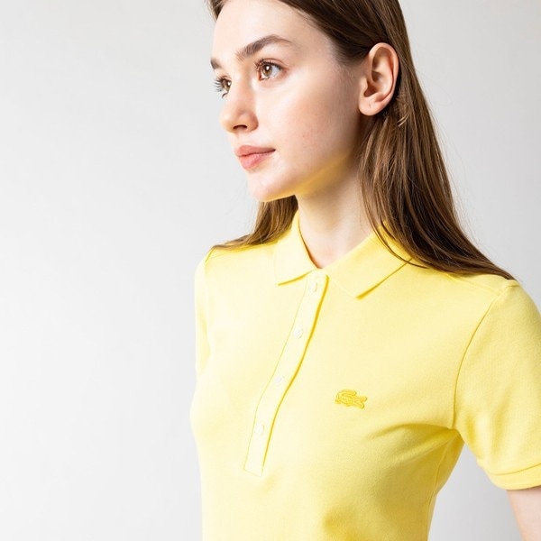 オーガニックコットン コンパクトパイル地半袖ポロシャツ | ラコステ