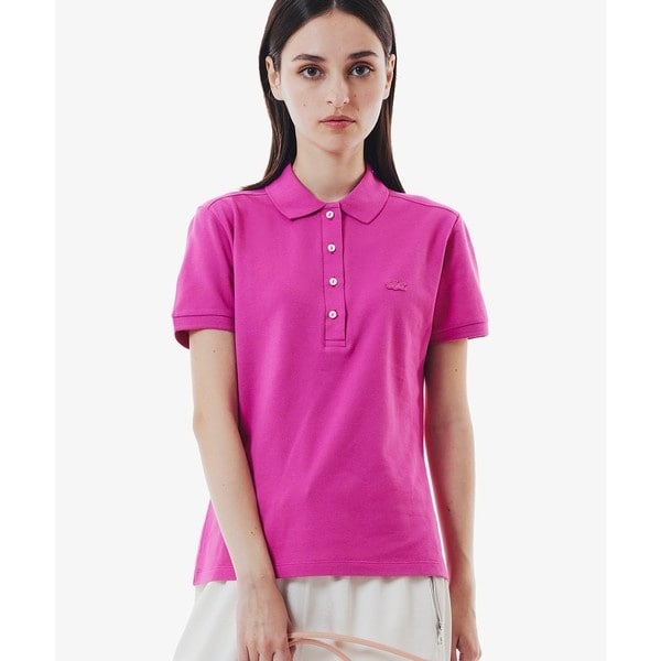 オーガニックコットン コンパクトパイル地半袖ポロシャツ | ラコステ