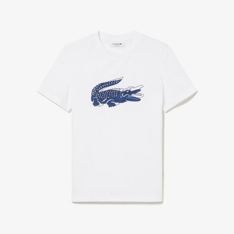 ステッチ＆プリント ラージクロックTシャツ | ラコステ(LACOSTE) | マルイウェブチャネル