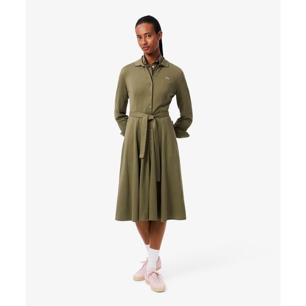 ポロシャツディテールラップドレス | ラコステ(LACOSTE) | マルイ