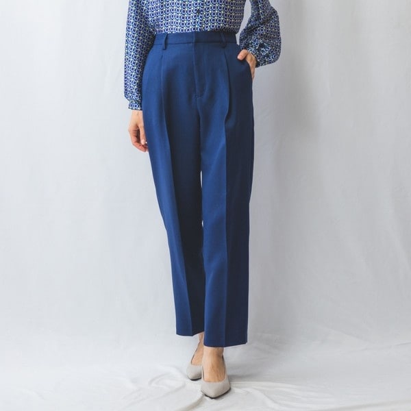 NARACAMICIE】【セットアップ対応】D/NAVY テーパードパンツ | ナラ