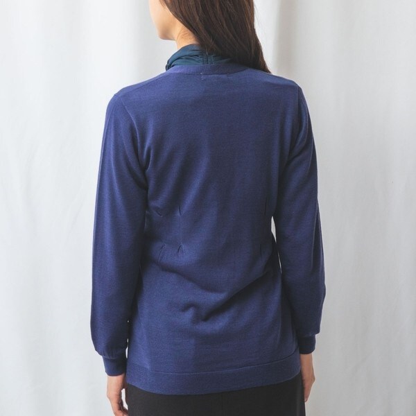 NARACAMICIE】タックニットカーディガン | ナラカミーチェ(NARACAMICIE