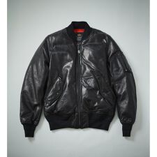 【直営店限定】MA-1レザーダウン／本革 | アルファ インダストリーズ(ALPHA INDUSTRIES) | マルイウェブチャネル