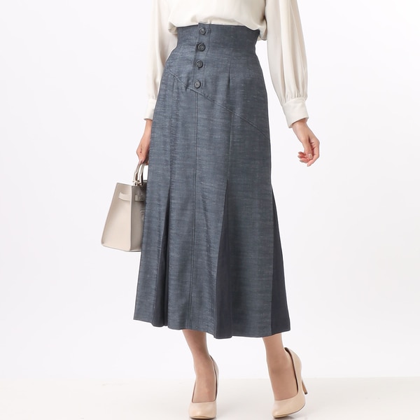 無地切替ストレートスカート | カールパークレーン(Karl Park Lane