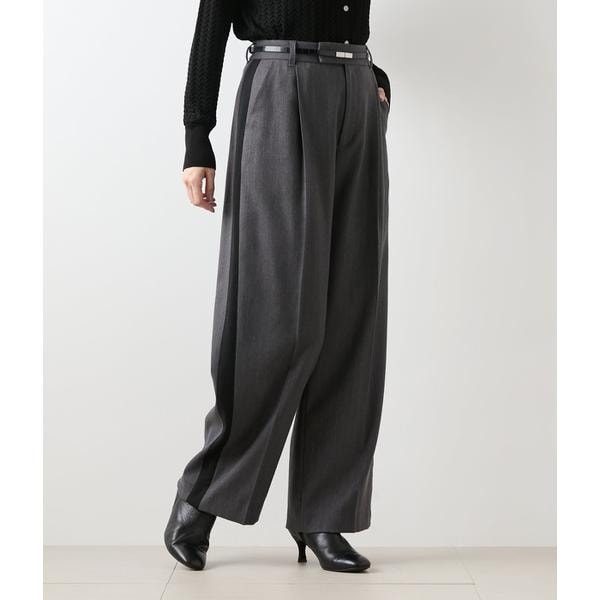 ウォッシャブル】ライトコール ワイドパンツ | ニューヨーカー