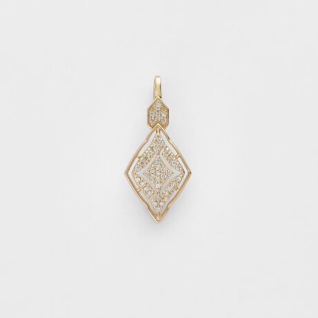 K10ダイヤモンドチャーム（0.08ct ） | アガット(agete) | マルイウェブチャネル