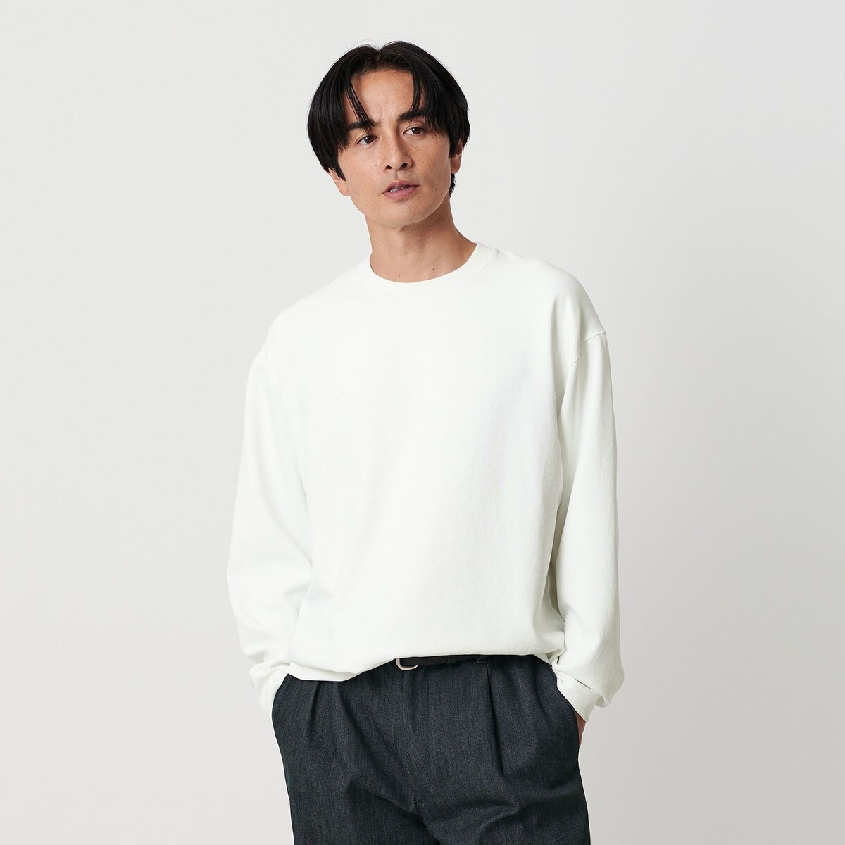 クレープ フリース クルーネック スウェット | ビューティー＆ユース