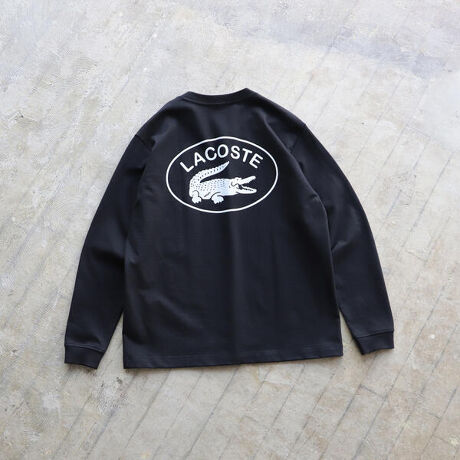 LACOSTE × BEAMS ／ 別注 Big Croco Long Sleeve T－shirt | マルイウェブチャネル