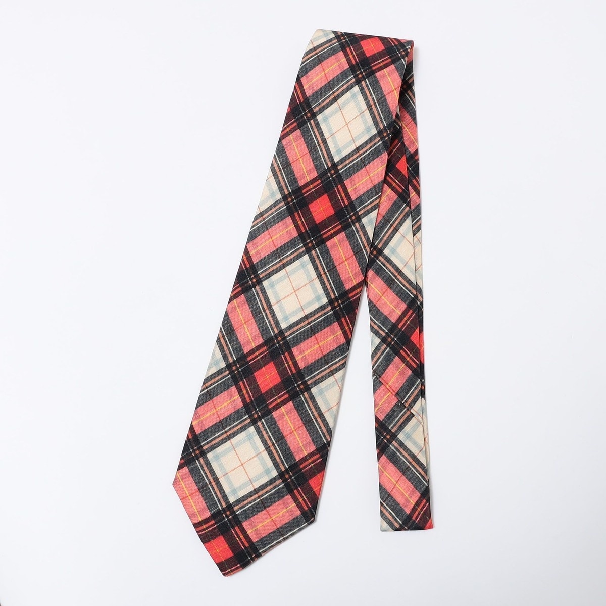 【NEW】シップス（SHIPS）/FRANCOBASSI: ジャカード フェード チェック ネクタイ FRANCOBASSI: ジャカード フェード チェック ネクタイ | シップス