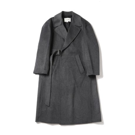 TONYW DOUBLE-FACED WOOL AND CASHMERE BELTED COAT | アダムエロペ(ADAM ET ROPE ...