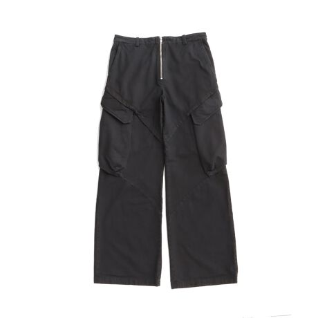 TONYW GARMENT-DYED GABARDINE WIDE CARGO PANTS | アダムエロペ(ADAM ET ROPE ...