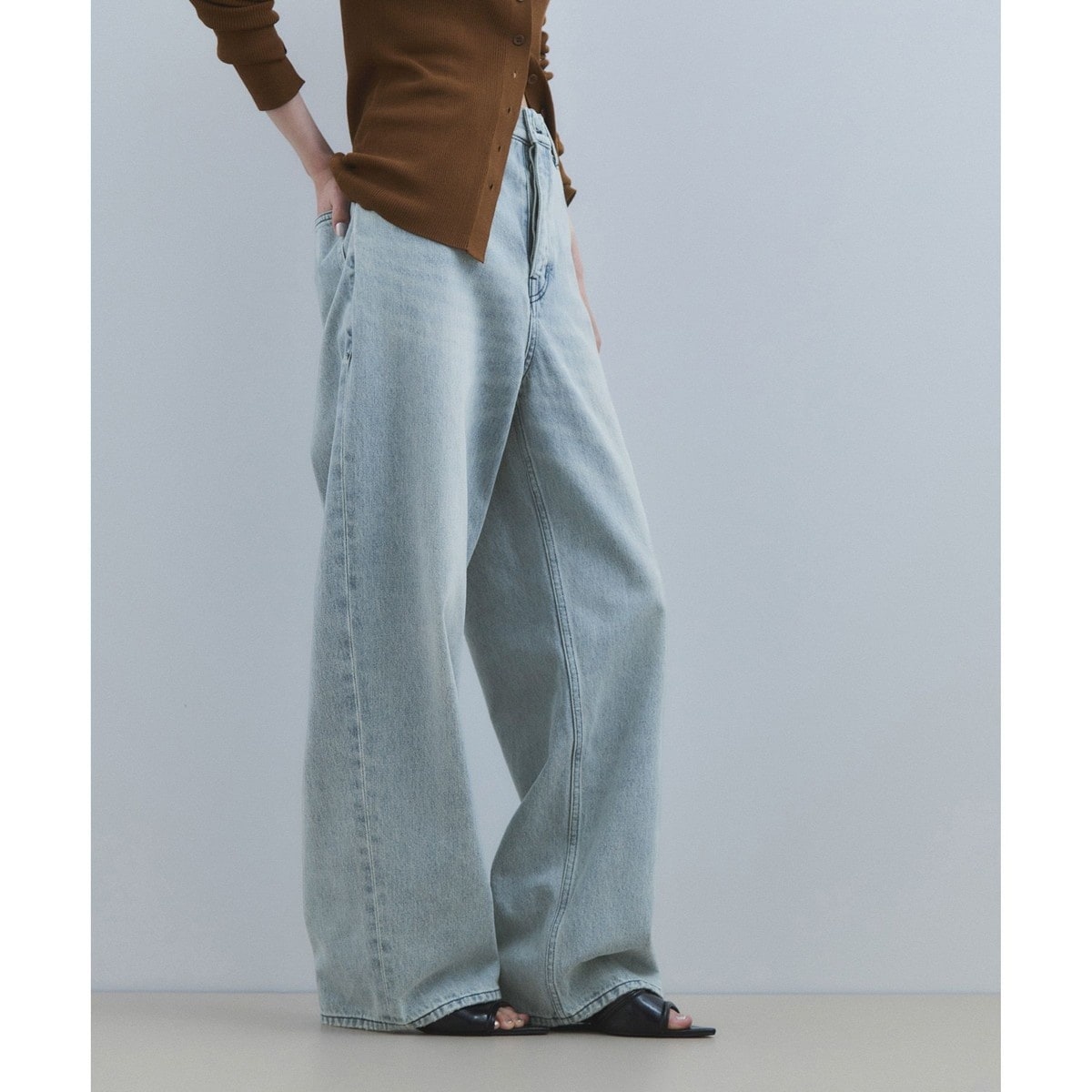 アダムエロペ（ADAM ET ROPE’）/【WEB限定】ワイドストレートデニムパンツ WEB限定】ワイドストレートデニムパンツ | アダムエロペ(ADAM ET ROPE