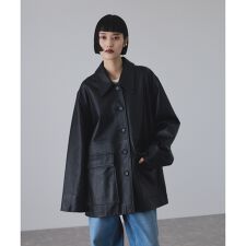 ラムレザーカーコート | アダムエロペ(ADAM ET ROPE') | マルイウェブチャネル