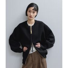 【WEB限定】・【サステナブル】ジップニットカーディガン | アダムエロペ(ADAM ET ROPE') | マルイウェブチャネル