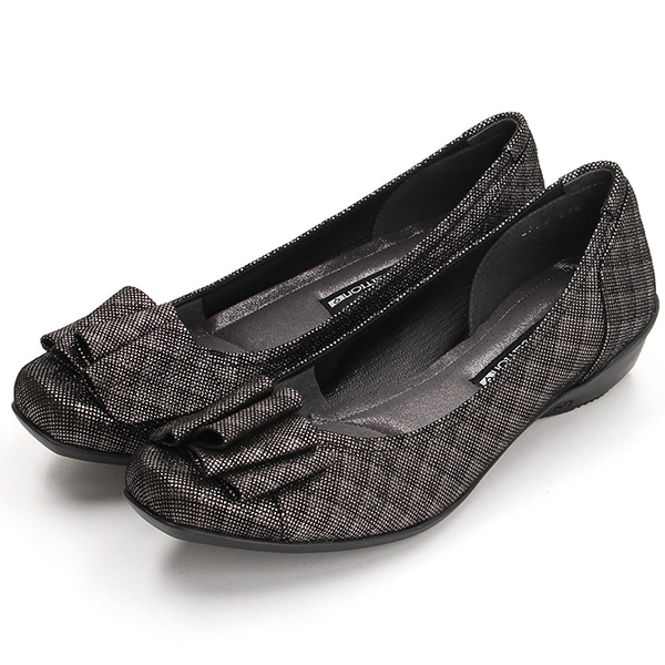 ラインストーンモチーフスタイリッシュコンフォートパンプス | コン