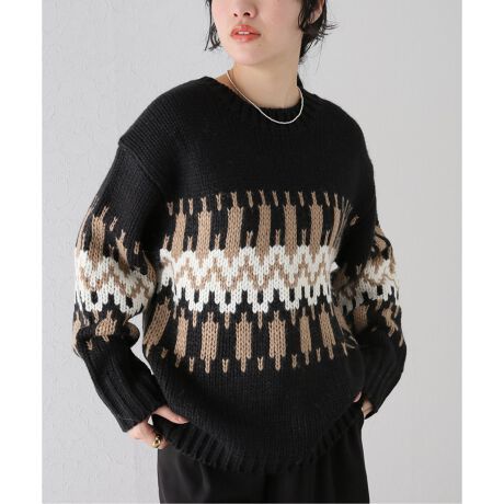 ビッグジャガードプルオーバ | ジャーナルスタンダード(JOURNAL STANDARD) | マルイウェブチャネル