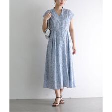 ボタニカルプリントタックワンピース | ラ トータリテ(La TOTALITE) | マルイウェブチャネル