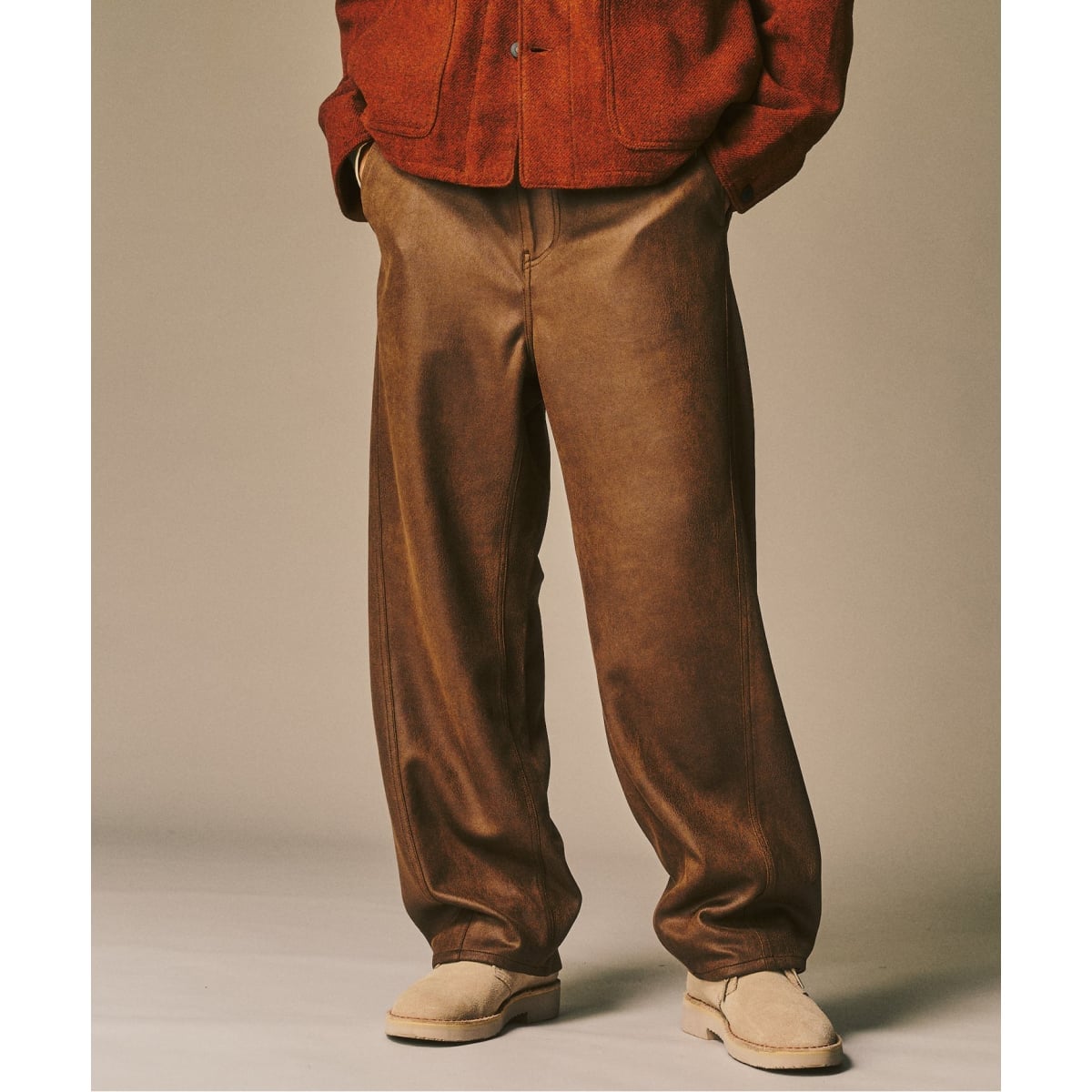 ストレッチスウェード 3D パンツ | 417 エディフィス(417 EDIFICE