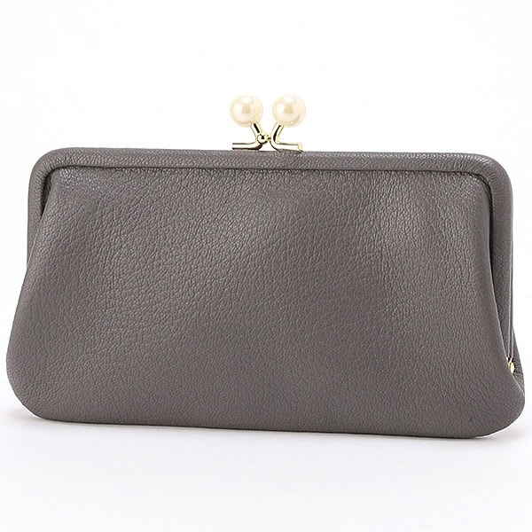 本革 レザー】ペルケ ワンステップで中身が見渡せる使いやすい長財布