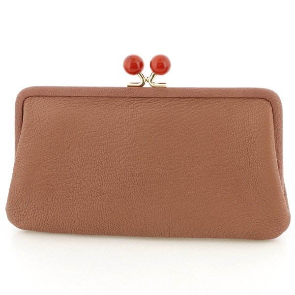 本革 レザー】ペルケ ワンステップで中身が見渡せる使いやすい長財布