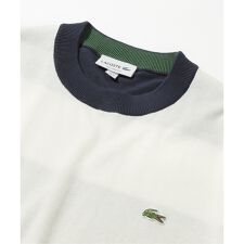 【LACOSTE / ラコステ】 パネルボーダー ニットTシャツ | ジャーナルスタンダード レリューム(JOURNAL STANDARD ...