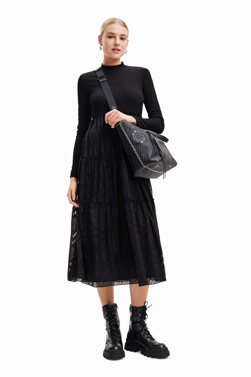 コンビネーション ミディワンピース | デシグアル(Desigual) | マルイ