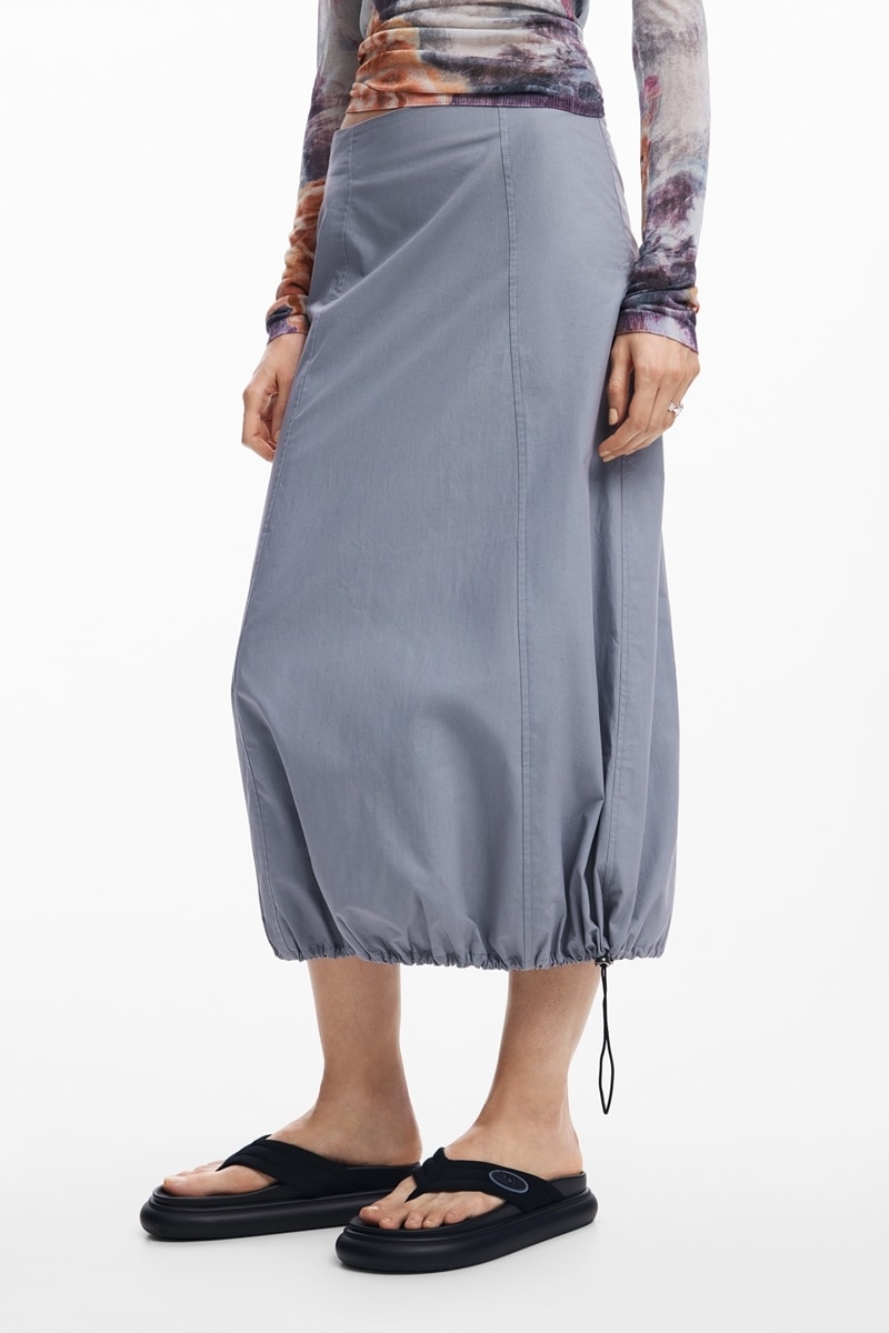 5サイズ展開】リップ柄プリントスカート 2026SS 新作 | デシグアル